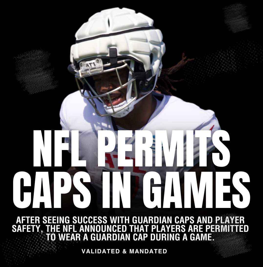 NFL Permits Guardian Caps In Games - Guardian Sports