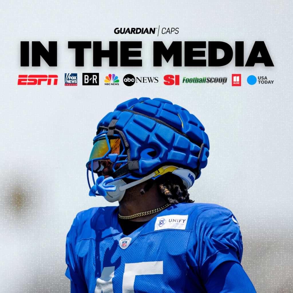 Guardian Sports - Guardian Caps in the Media