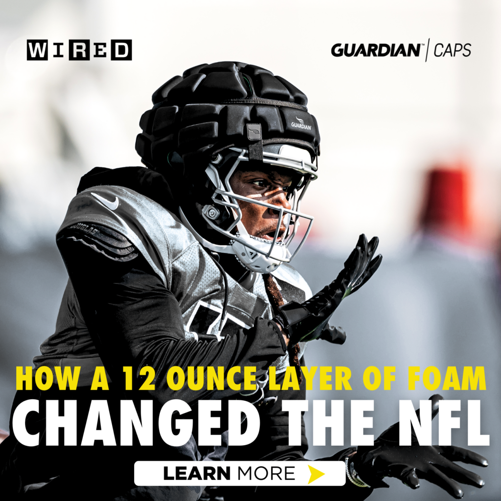 Guardian Sports - Guardian Caps Featured by Wired Magazine